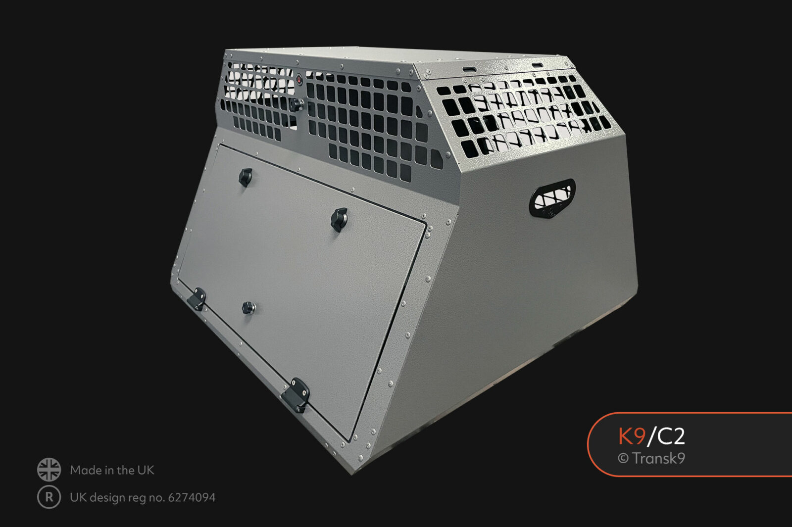 K9/C2 Audi, Mercedes, Mazda, BMW Car Dog Crate | TransK9