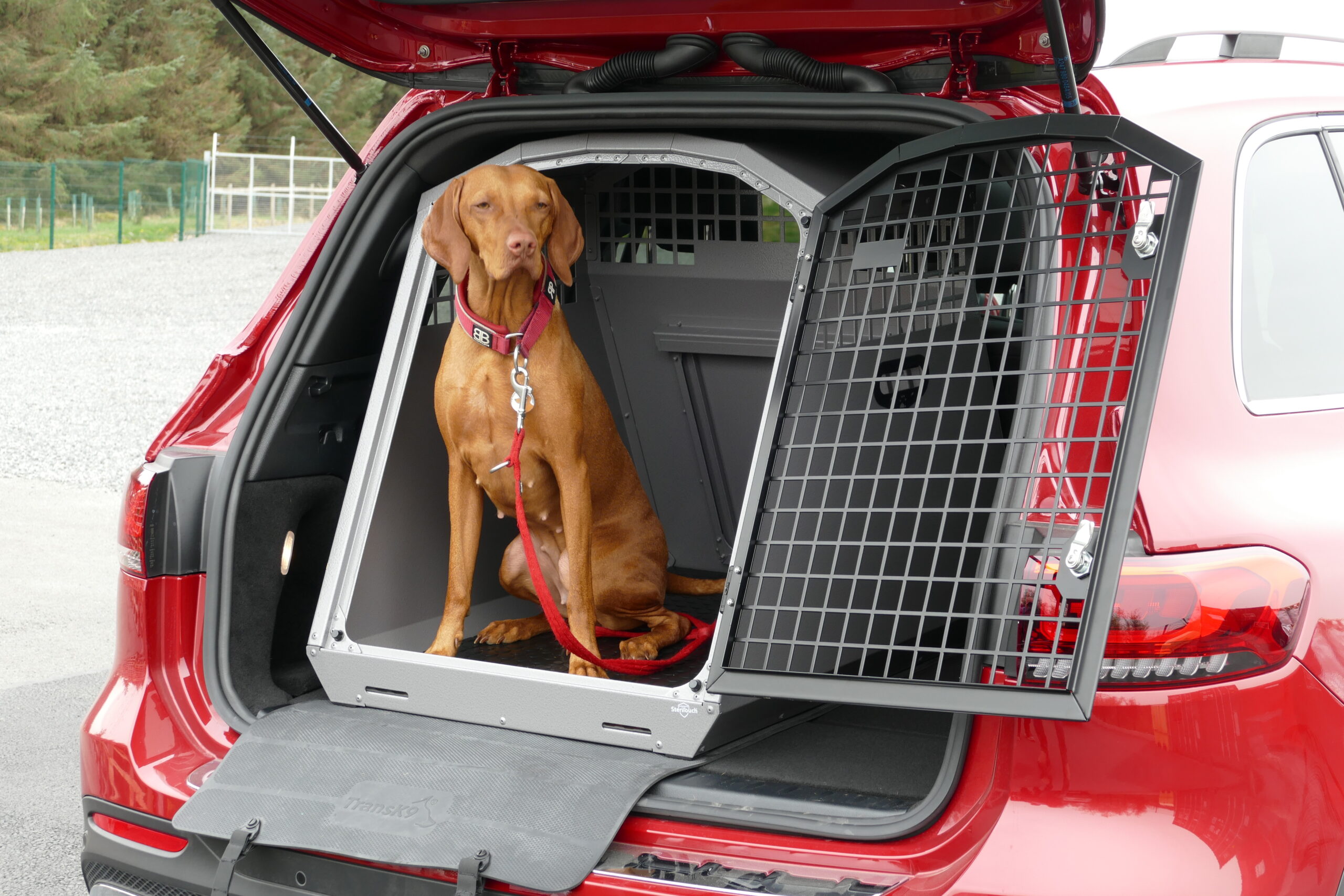 K9/C40 Audi, BMW X3, Mazda Single Car Dog Crate | TransK9