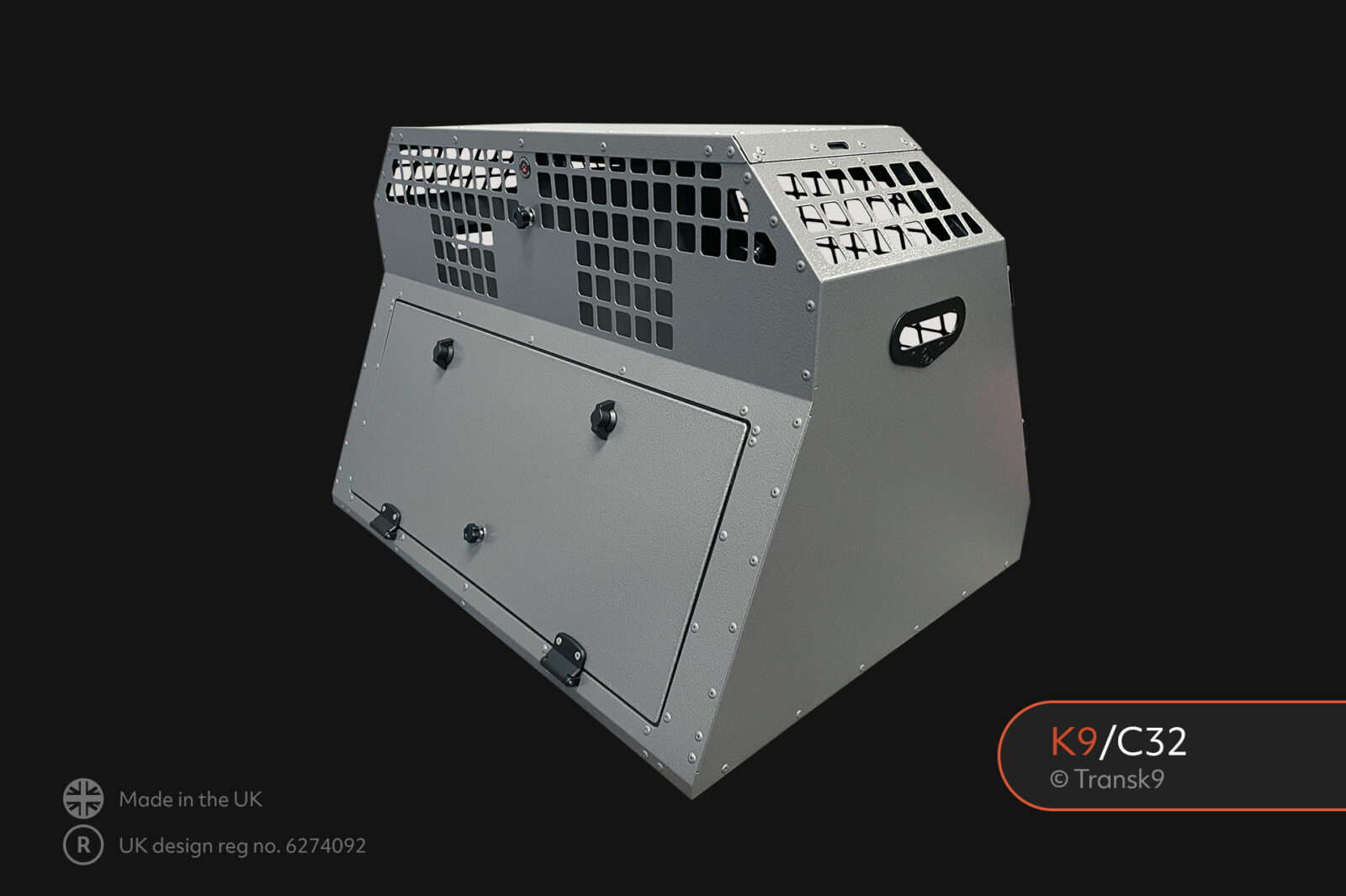 K9/C32 Double Dog Cage for Qashqai | TransK9