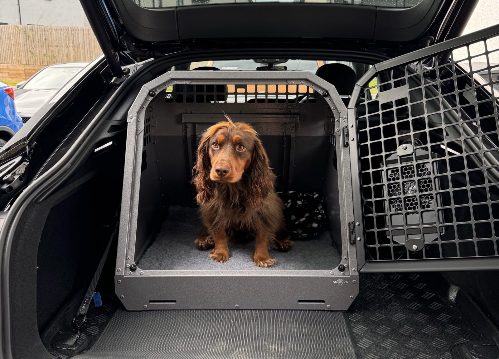 K9/C42 Single Dog Cage for Sportage | TransK9