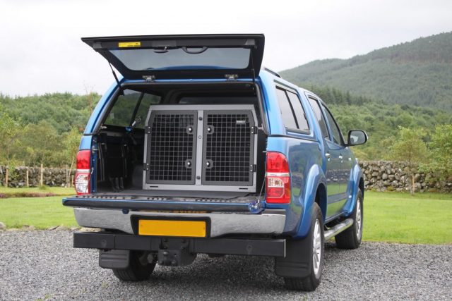 Car Dog Cages, Crates & Transit Boxes for Hilux 2005 – Present | TransK9