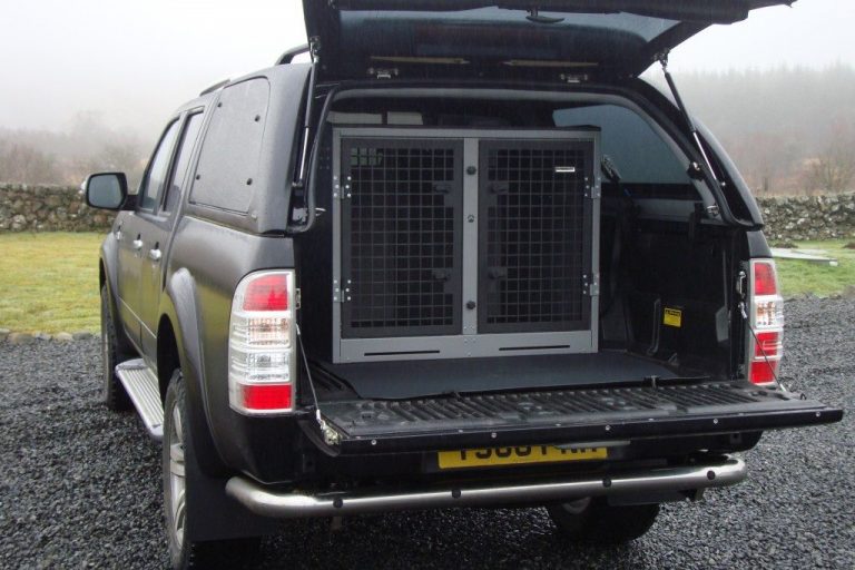 K9/C14 Double Dog Cage for Mitsubishi L200 | TransK9