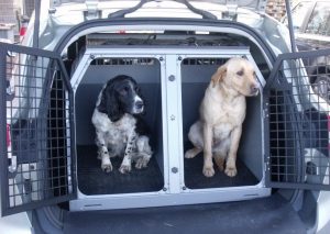 K9/C16 Car Dog Crate Audi Q5, Ford Kuga, Volkswagen | TransK9