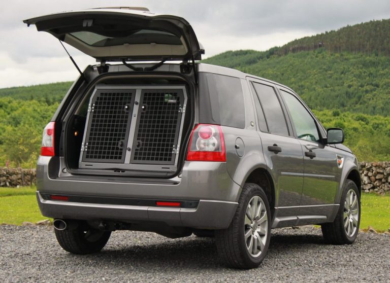 Car Dog Cages, Crates & Transit Boxes for Freelander 2 2007-2015 | TransK9