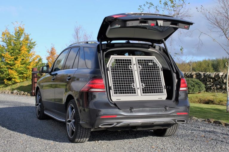 Car Dog Cages, Crates & Transit Boxes for GLE 2015 – Present | TransK9