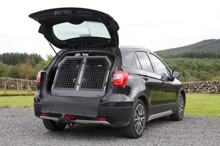 K9/C32 Double Dog Cage for SX4 S-Cross | TransK9