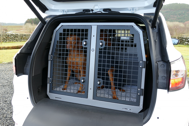 K9/C35 Double Dog Cage Dog Cage for Skoda Yeti, Ford Kuga, Peugeot ...