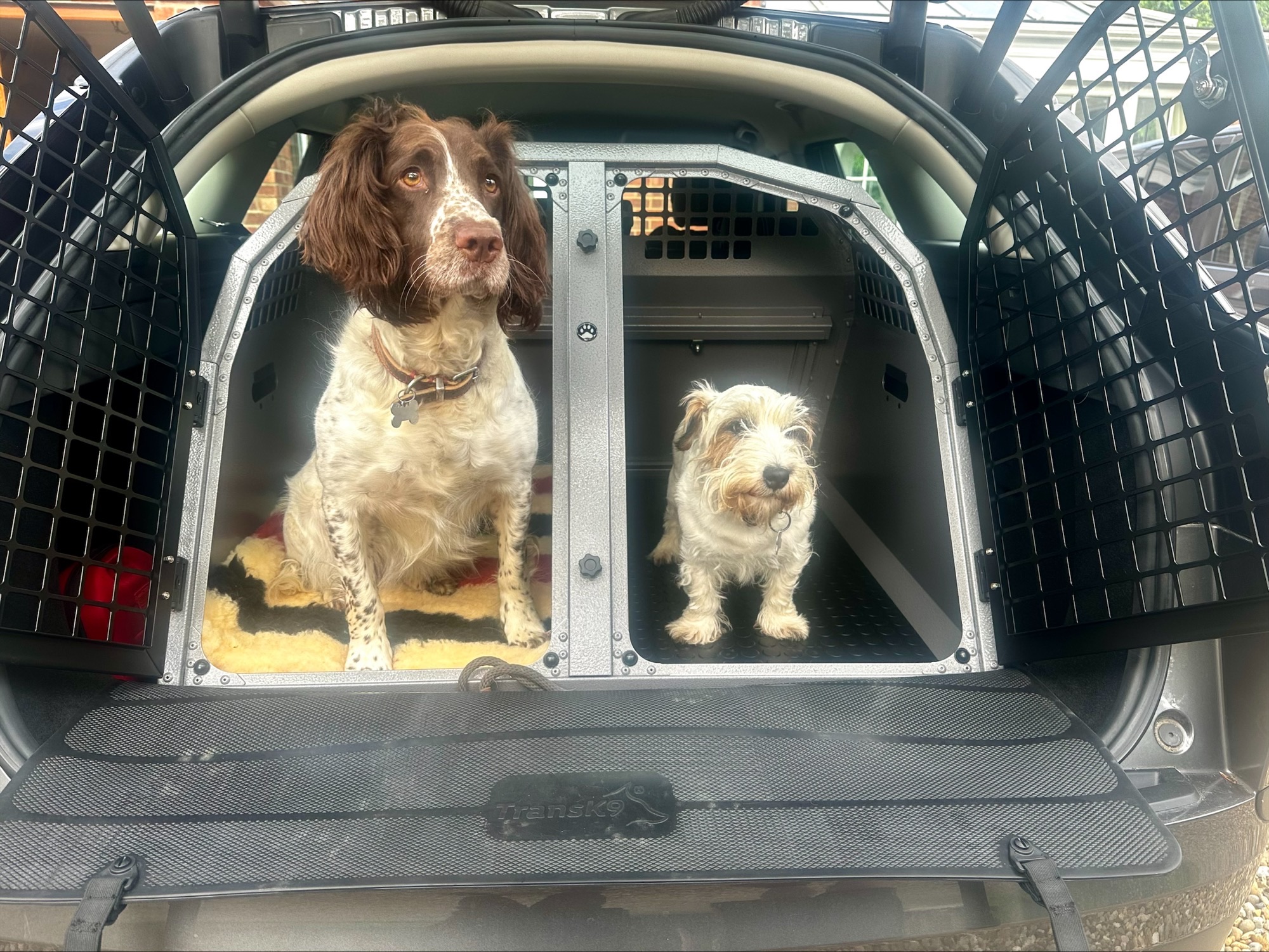 K9/C5 Car Dog Crate for Land Rover Range Rover Velar | TransK9