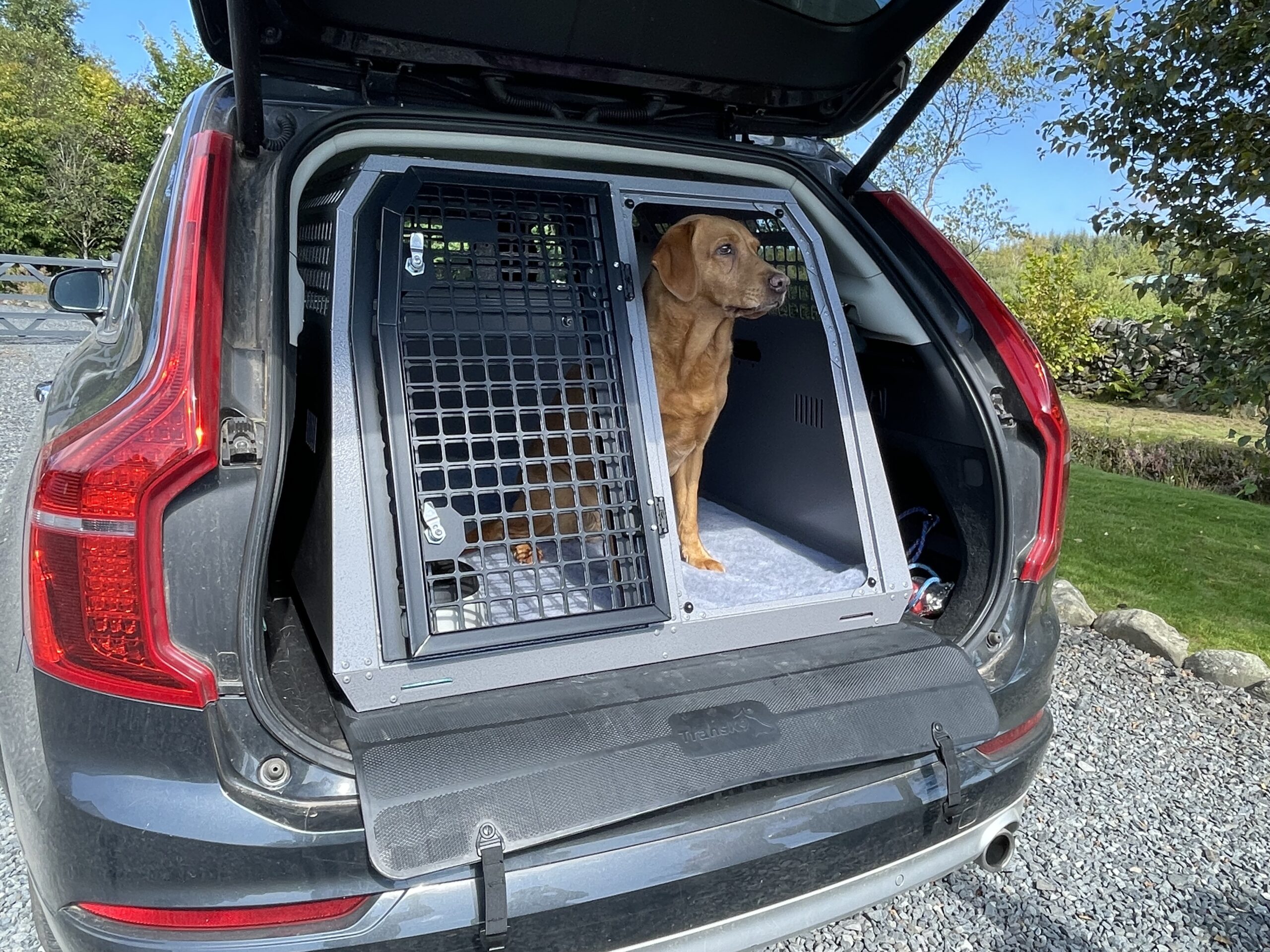 K9/C50 Double Dog Cage for XC90 | TransK9