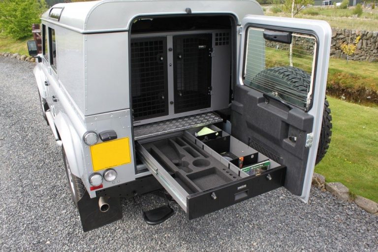 Defender 90 and 110 Storage Drawer TransLock/TL4 | TransK9