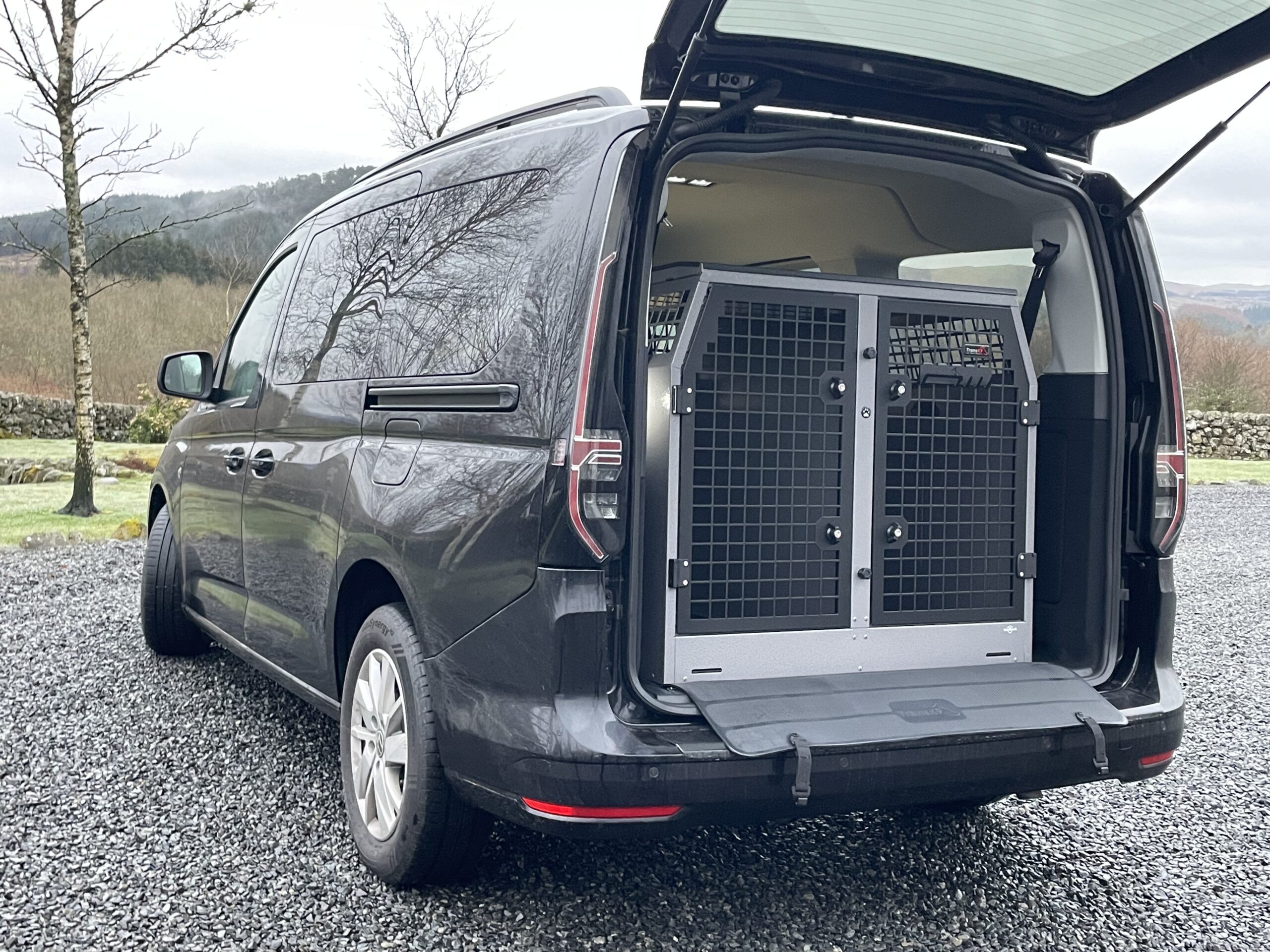 K9/C10 Double Dog Cage for Caddy | TransK9