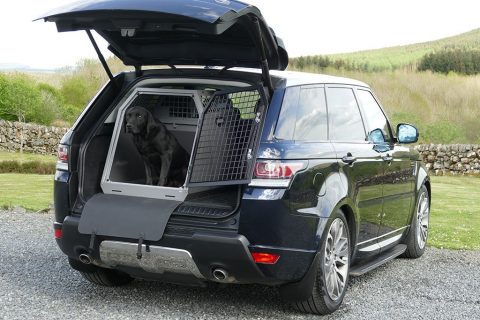 Car Dog Cages, Crates & Transit Boxes for L494 2013 – 2022 | TransK9