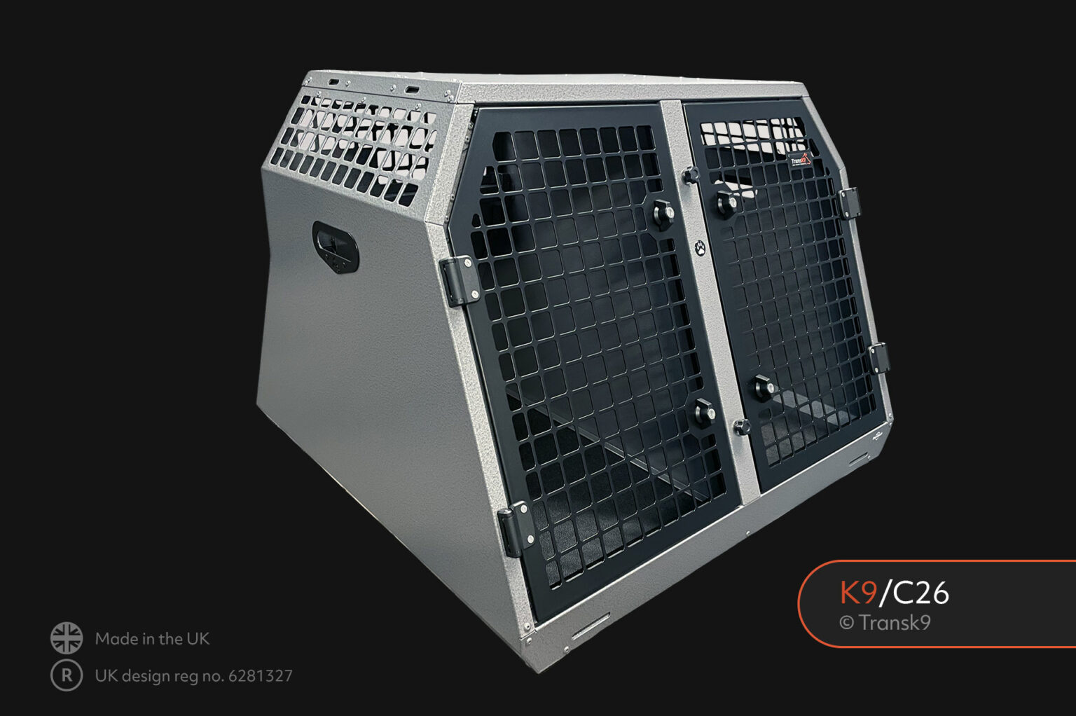 Ex-demo dog cages from TransK9 same great quality but less cost