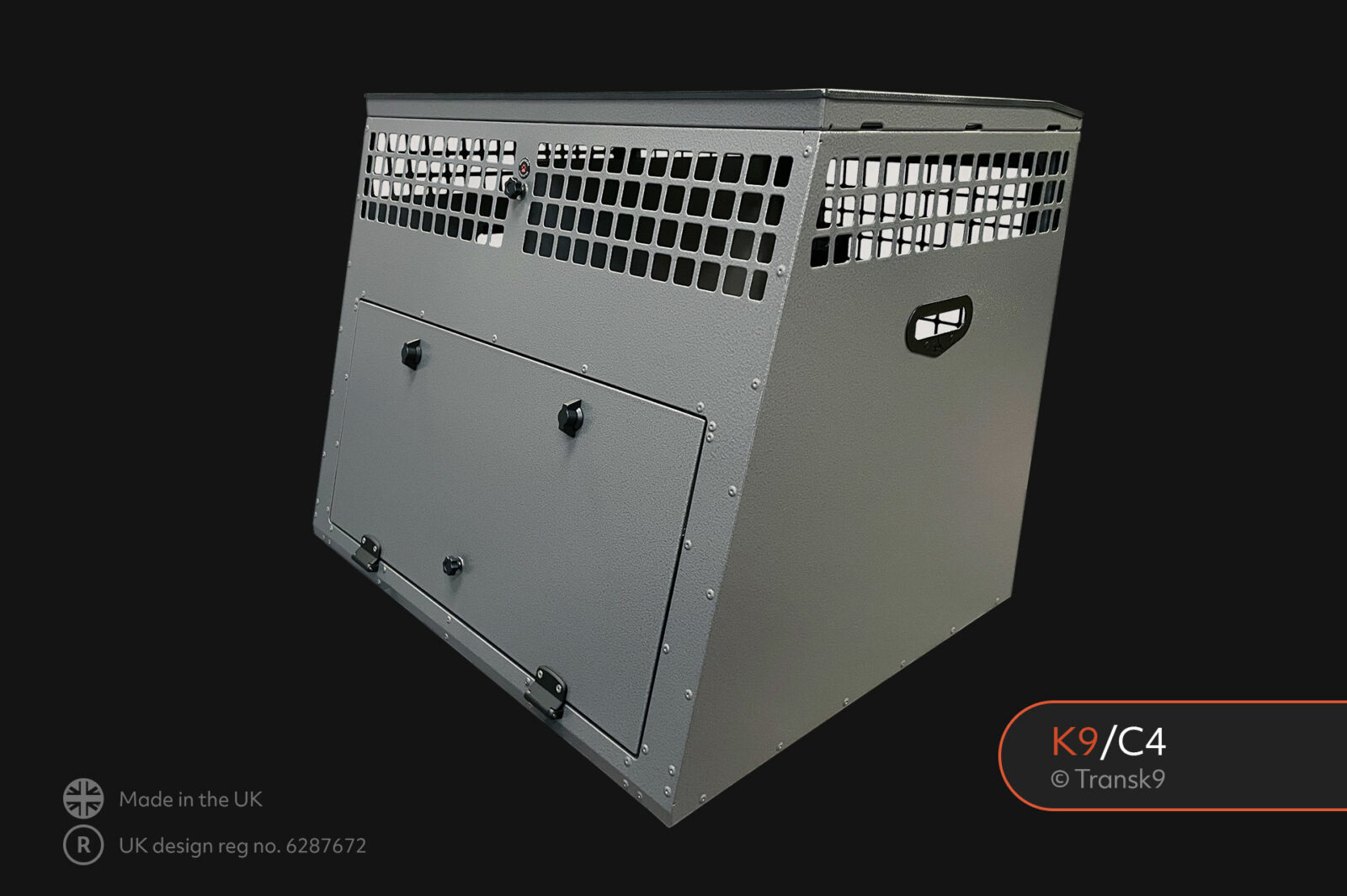 K9/C4 Car Dog Crate | Land Rover, Citroen and Peugeot | TransK9