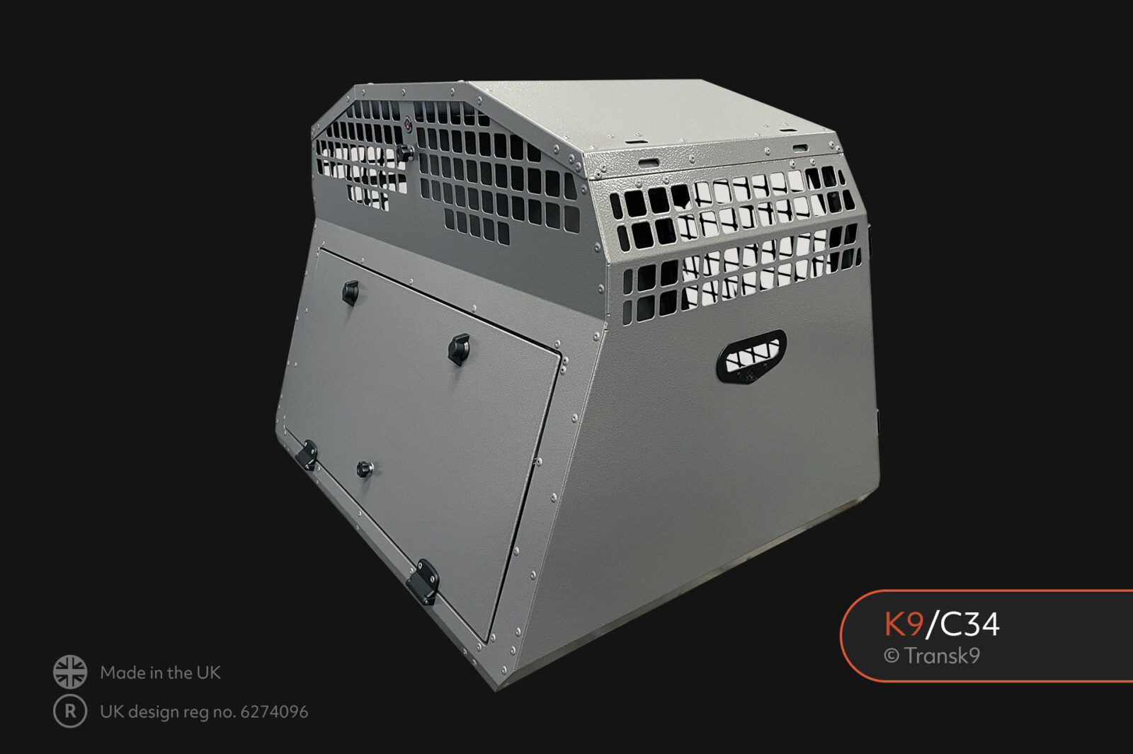 K9/C34 Double Dog Cage for CRV | TransK9