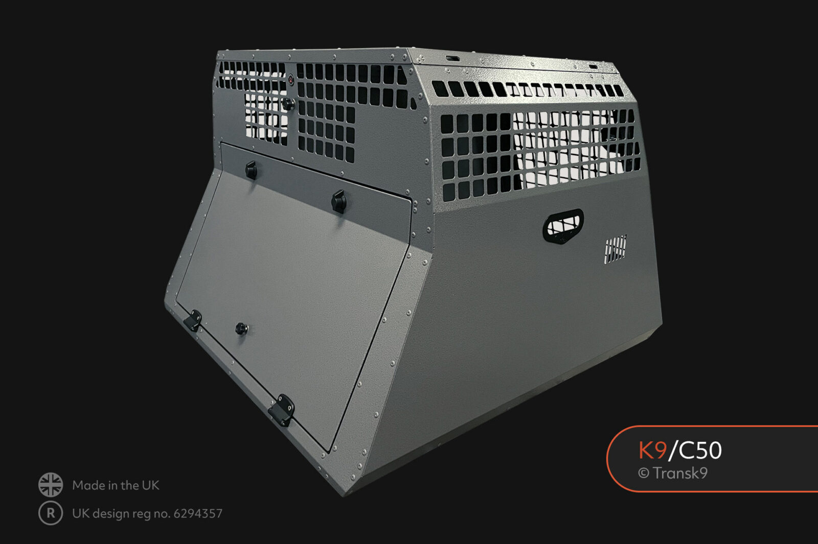 K9/C50 Double Dog Cage for XC90 | TransK9