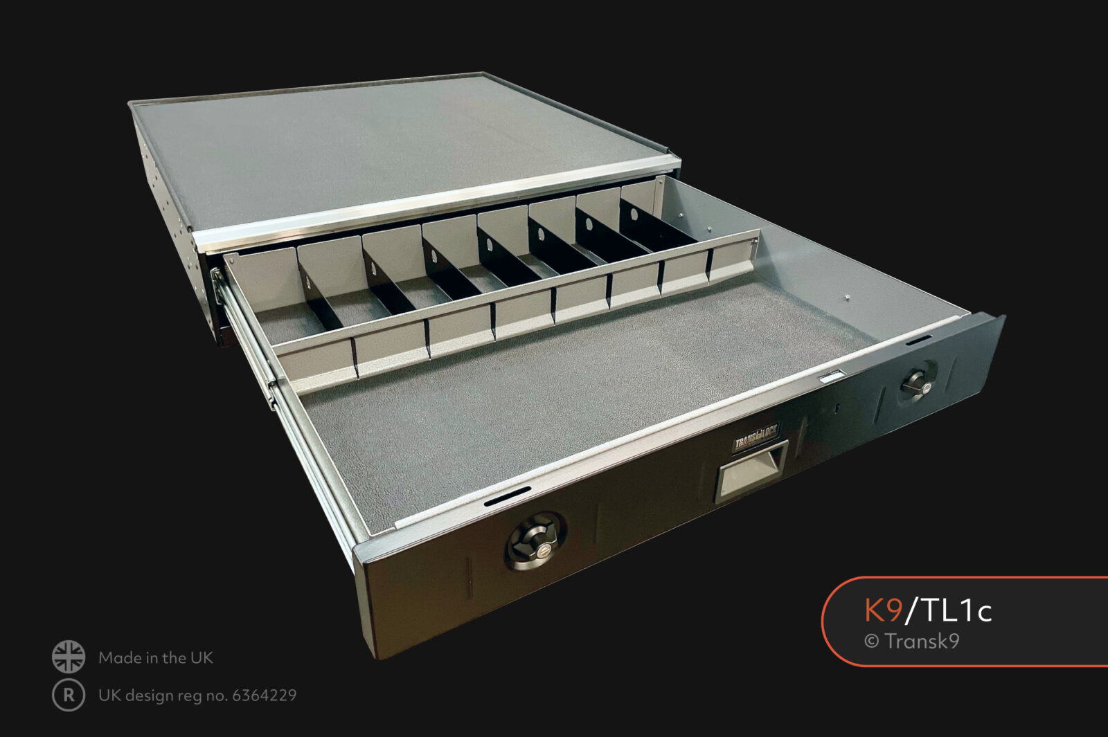 Range Rover, Discovery Storage Drawer TransLock/TL1c | TransK9