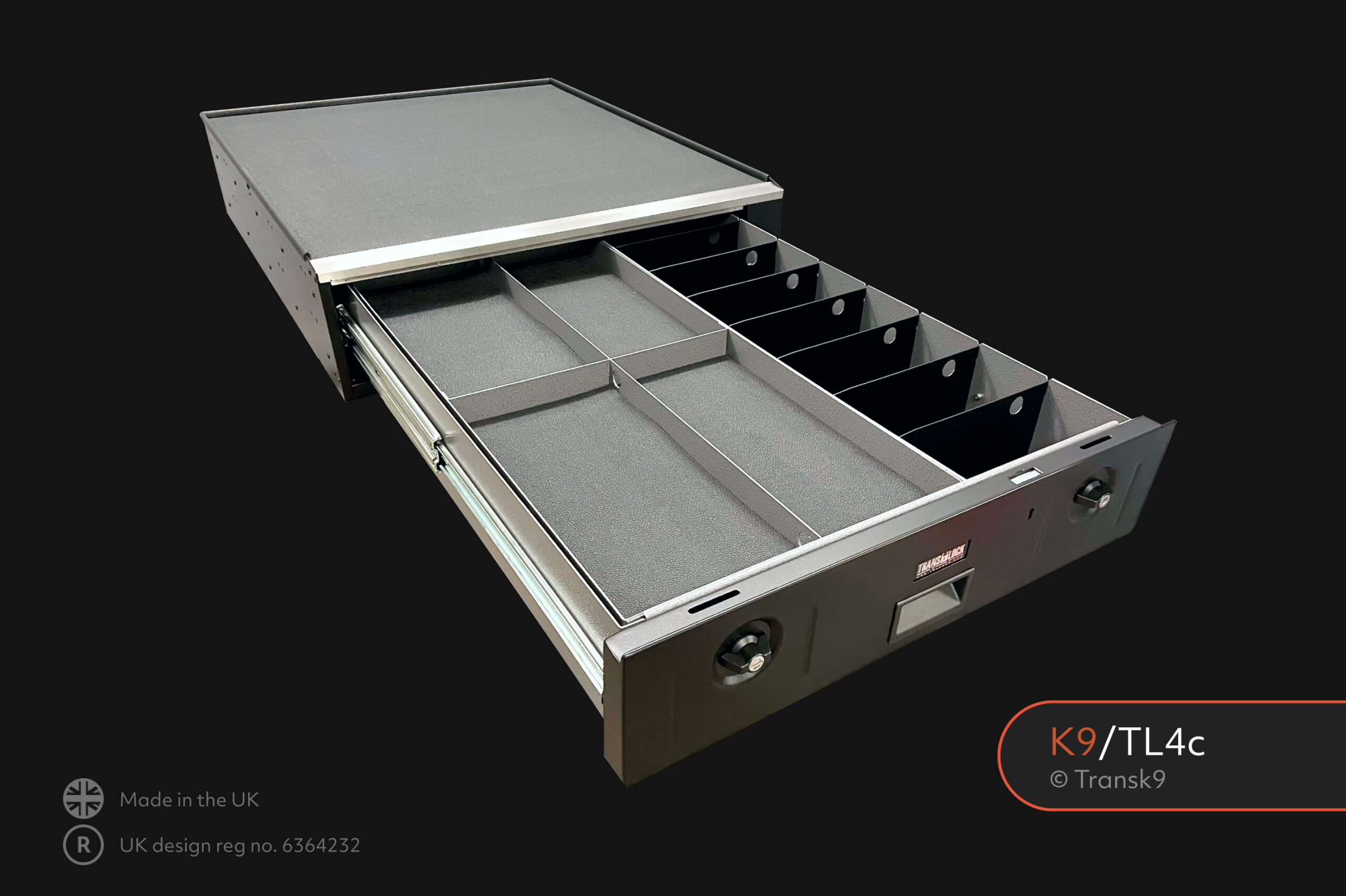 Defender 90 and 110 Storage Drawer TransLock/TL4 | TransK9
