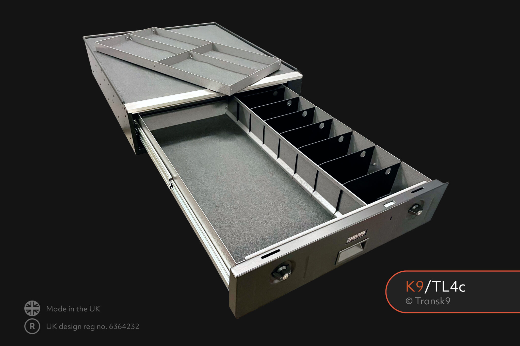 Defender 90 and 110 Storage Drawer TransLock/TL4 | TransK9