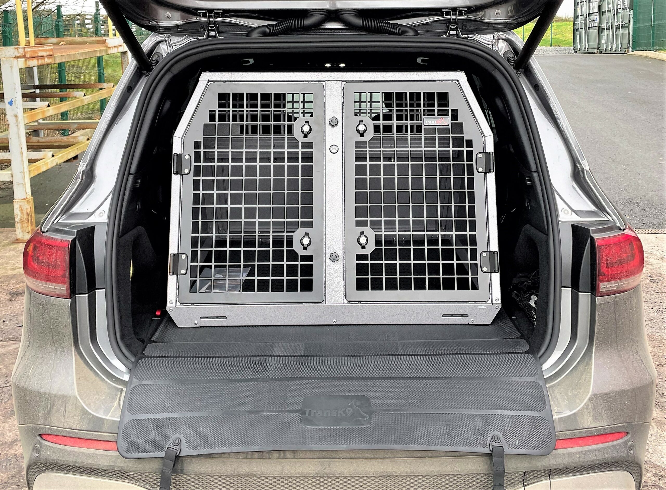 Dog Car Cages, Crates & Transit Boxes for Cars & Vans | TransK9