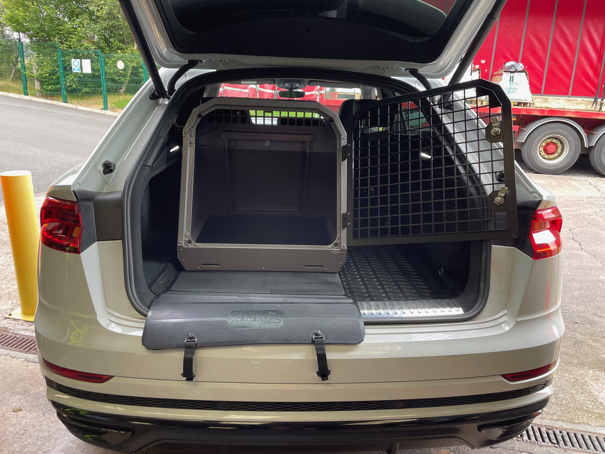 Dog Car Cages, Crates & Transit Boxes for Cars & Vans | TransK9