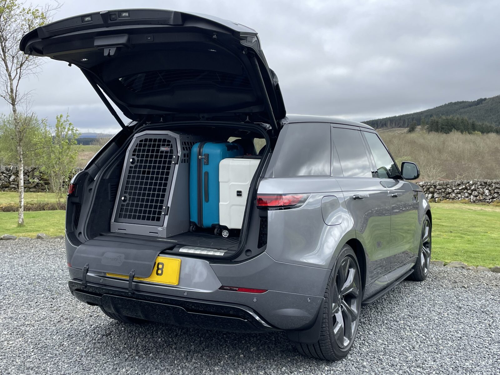 Car Dog Cages, Crates & Transit Boxes for L461 2022 – Present | TransK9