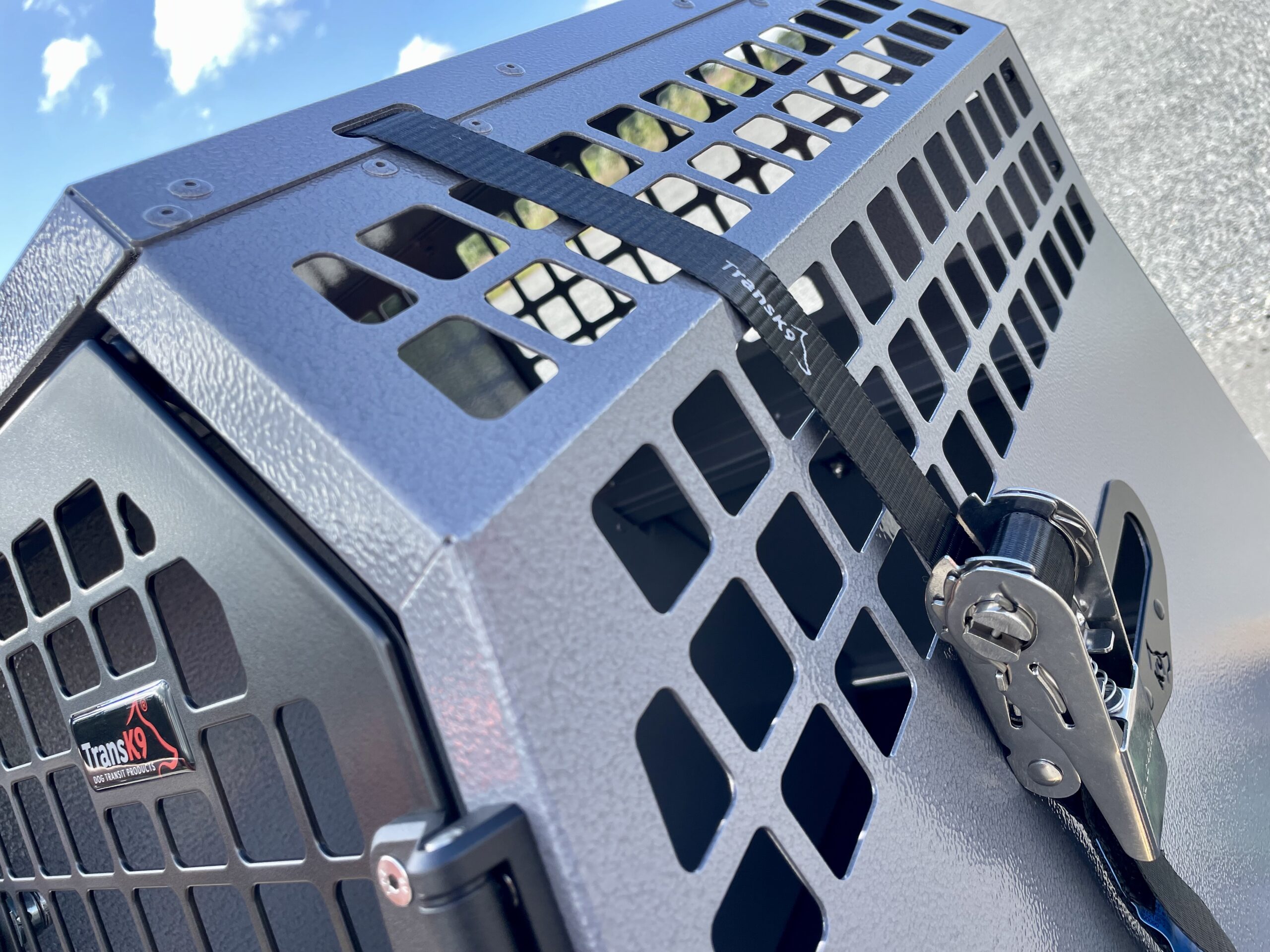 K9/C30 Double Dog Cage for Q7 | TransK9