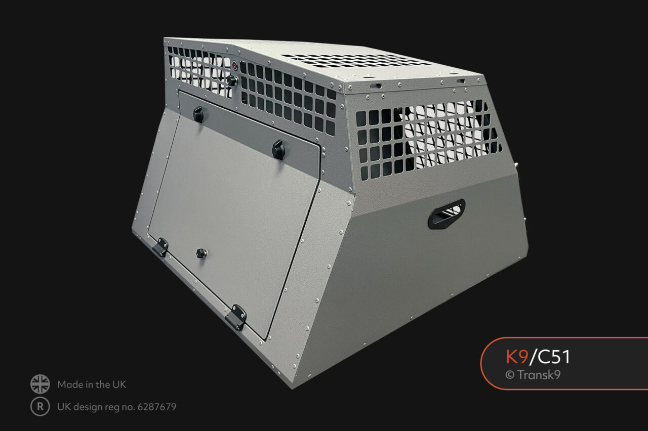 Audi Q8 Tesla Model Y Car Dog Crate C51 | TransK9 Cages