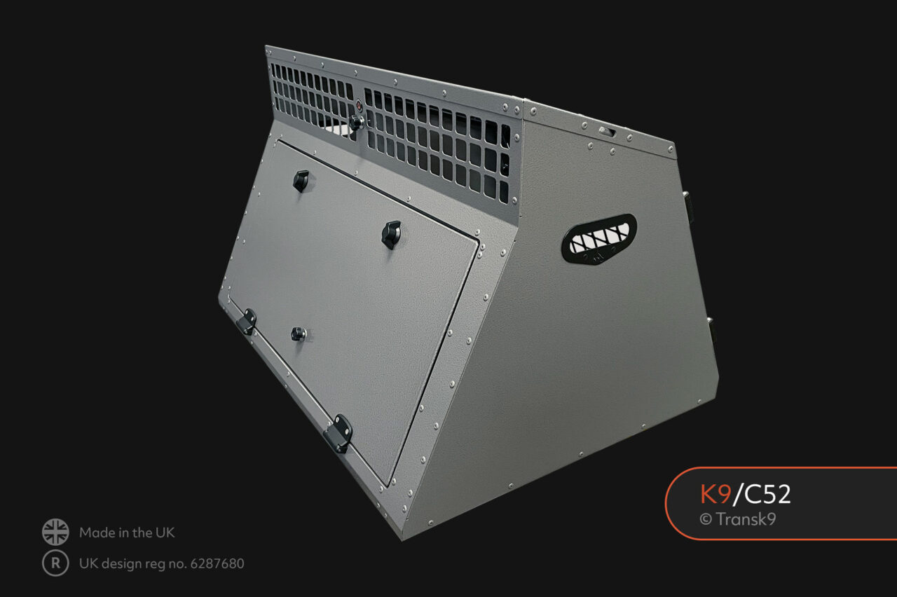 K9/C52 VW T-Roc Car Dog Crate Transit Box | TransK9 Cages