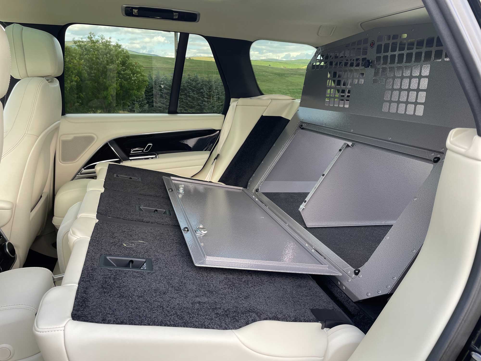 K9/C54 Car Dog Crate for the Range Rover L460 | TransK9 Cages