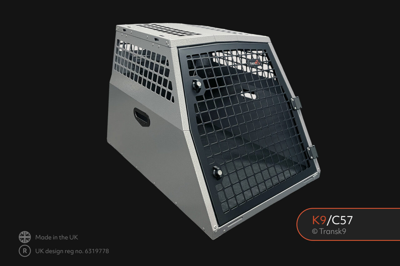 K9/C57 Compact Car Dog Crate for Tesla Model Y | TransK9 Cages