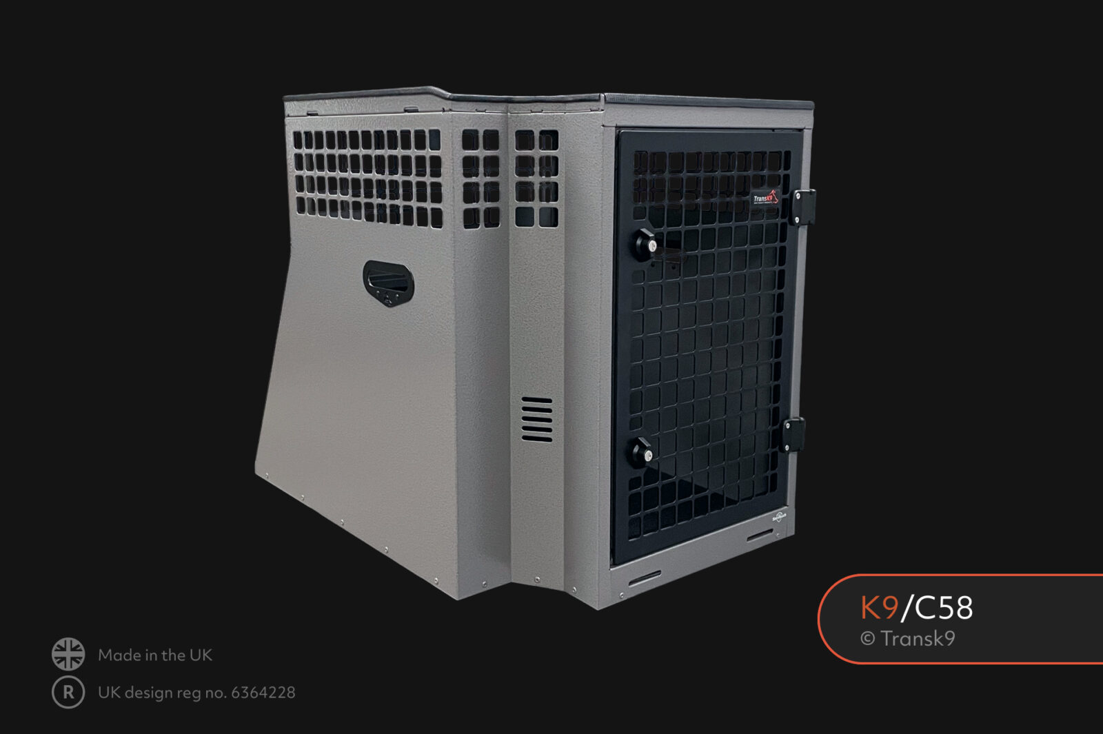 K9/C58 Single Dog Cage for Defender | TransK9